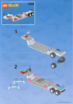 LEGO City Helicopter Transport • Set 6328 • SetDB