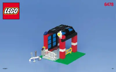 LEGO City Fire Fighters' HQ • Set 6478 • SetDB