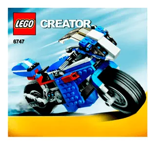 LEGO Creator Race Rider • Set 6747 • SetDB • Merlins Bricks