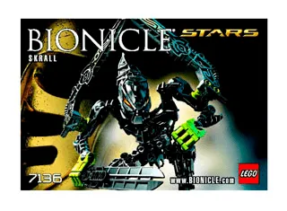 LEGO BIONICLE Skrall • Set 7136 • SetDB • Merlins Bricks