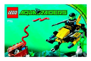 LEGO Aqua Raiders Deep Sea Treasure Hunter • Set 7770