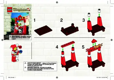 LEGO Castle Jester • Set 7953 • SetDB • Merlins Bricks