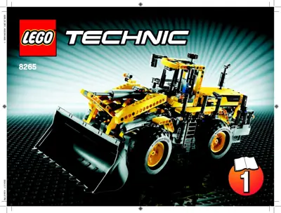 LEGO Technic Front Loader • Set 8265 • SetDB