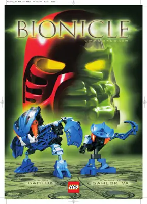 LEGO BIONICLE Gahlok Va • Set 8550 • SetDB • Merlins Bricks