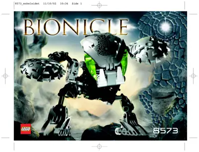 LEGO BIONICLE Nuhvok-Kal • Set 8573 • SetDB • Merlins Bricks