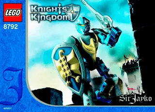 LEGO Knights Kingdom Sir Jayko • Set 8792 • SetDB