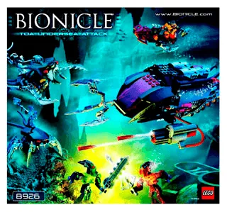 LEGO BIONICLE Toa Unterwasserangriff • Set 8926 • SetDB