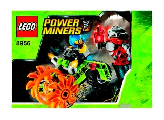 LEGO Power Miners Stone Chopper • Set 8956 • SetDB