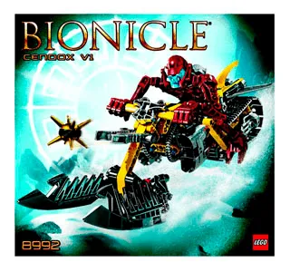 LEGO BIONICLE Cendox V1 • Set 8992 • SetDB • Merlins Bricks