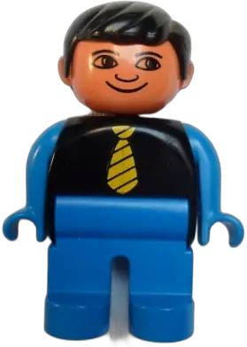 LEGO DUPLO Duplo Figure Male, Blue Legs • Minifig 4555pb131a