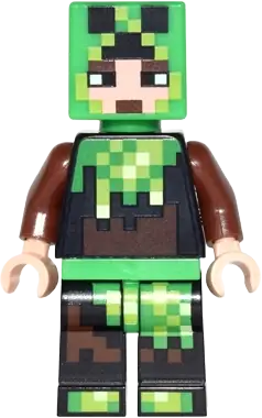 LEGO Minecraft Skin 8 Pixelated • Minifig min041 • SetDB