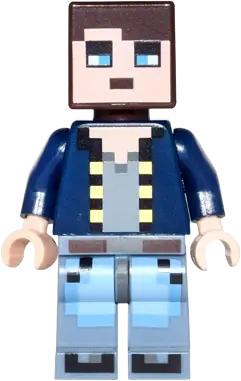 LEGO Minecraft Skin 5 Pixelated • Minifig min038 • SetDB