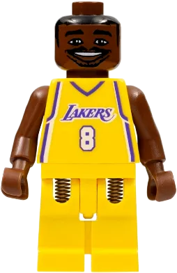 LEGO NBA Kobe Bryant Los Angeles Lakers #8 (Home Uniform)