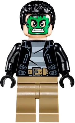 LEGO Marvel Masked Robber Green Mask, Striped Shirt