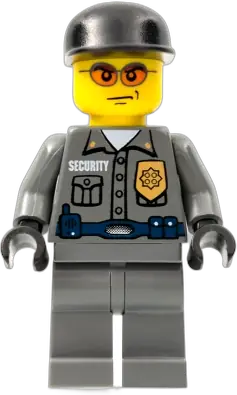 LEGO Education Security Guard Dark Bluish Gray Legs