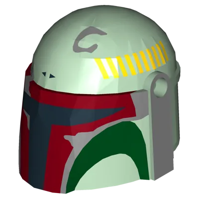 LEGO Star Wars Boba Fett Head Beard Stubble • Minifig sw0396